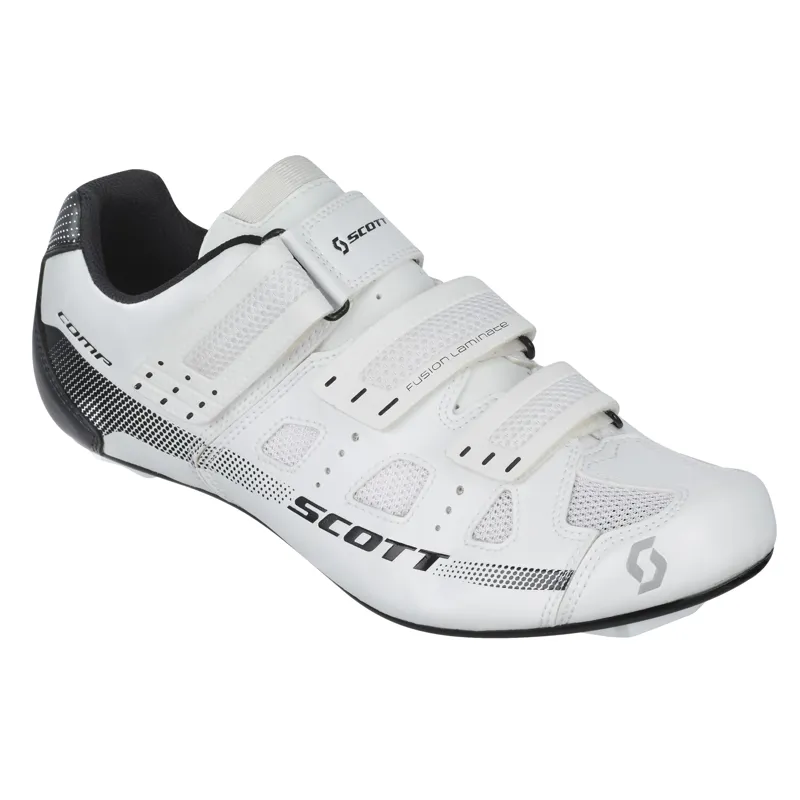 Scott Comp Road Cycling Shoe White Black