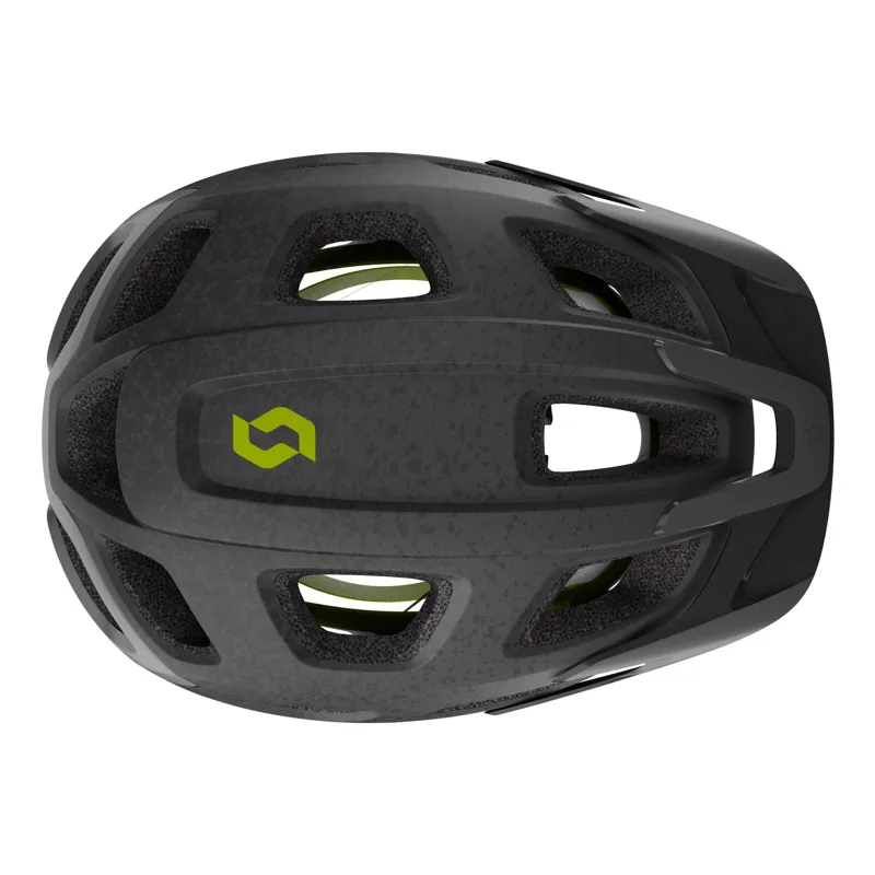 Scott Vivo Mountain Bike Helmet Grey Sulphur Yellow