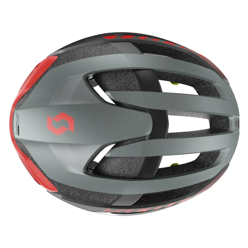 2018 Scott Centric PLUS Helmet Grey Red