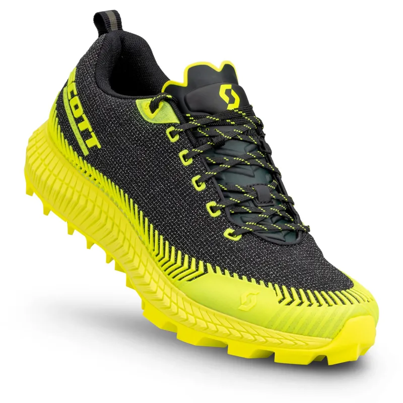 Scott Shoe Supertrac Ultra RC Trail Running Shoe - Black Yellow