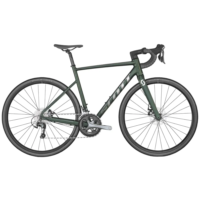 2022 Scott Speedster 20 Road Bike - Green - Run and Ride