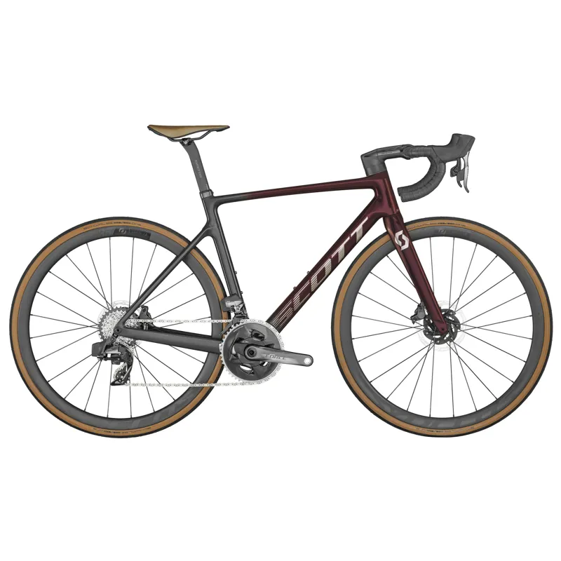2024 Scott Addict RC 10 Carbon Road Bike Red Grey