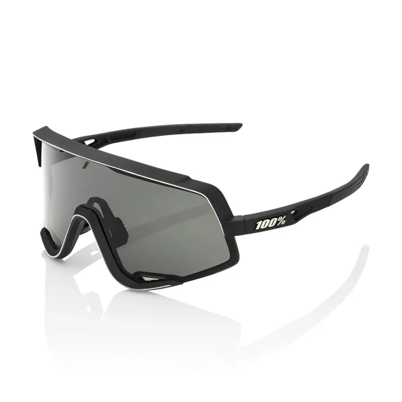 100 Percent Glendale Sunglasses - Soft Tact Black With Smoke Lens