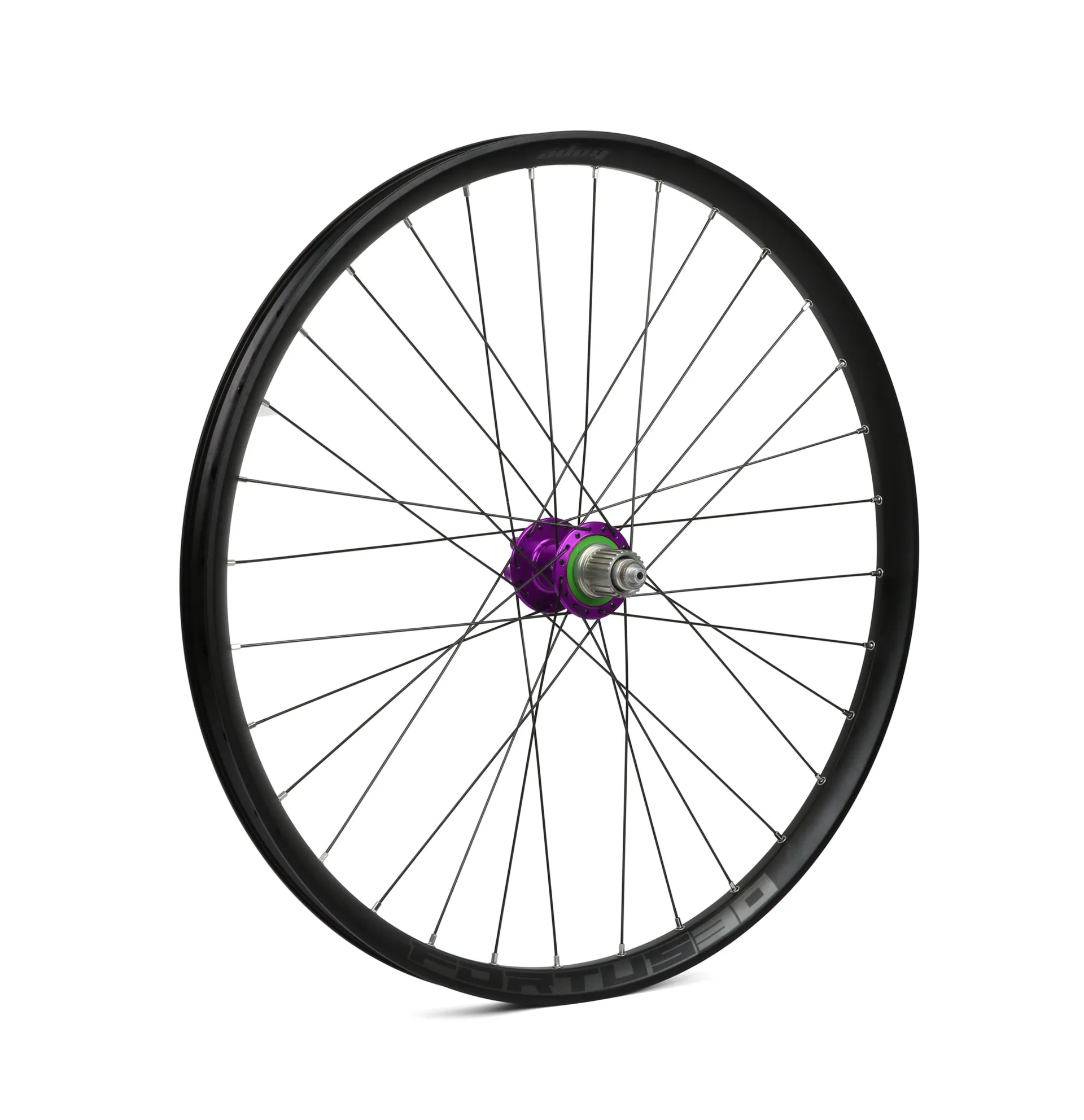 Hope Fortus 30W Pro 4 27.5 Wheel in Purple - Run and Ride
