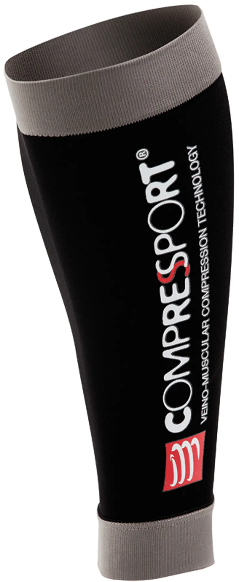 Compress Sport Calf R2 Race And Recovery Calf Sock Black