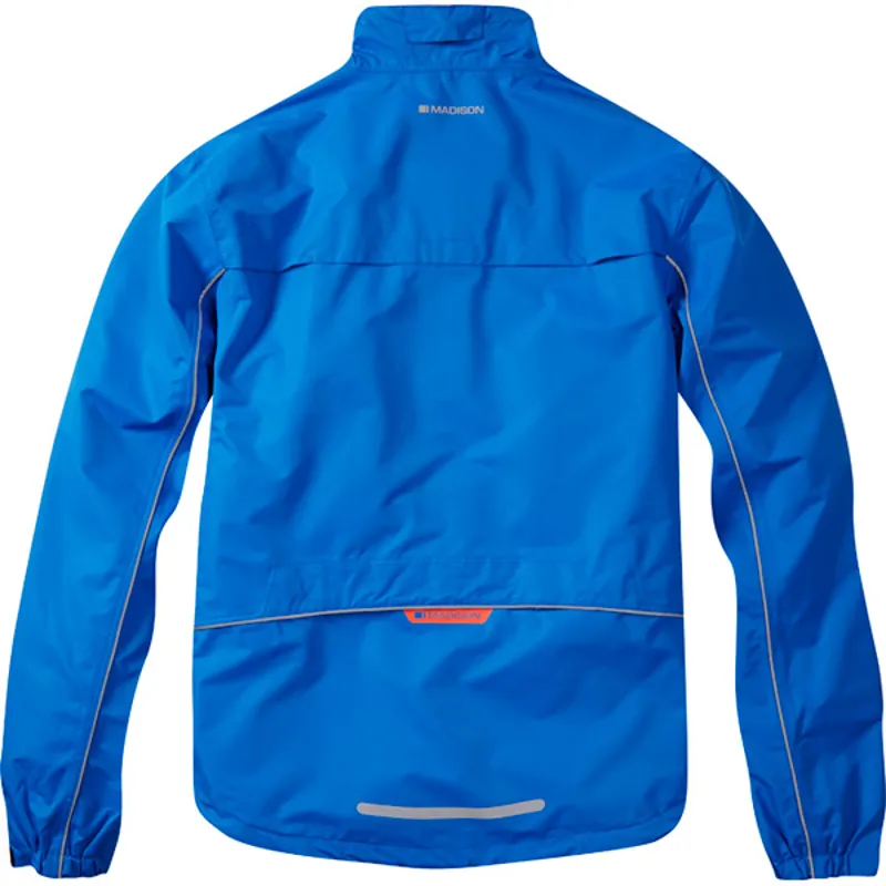 Madison Protec Waterproof Commuter Cycling Jacket Electric Blue