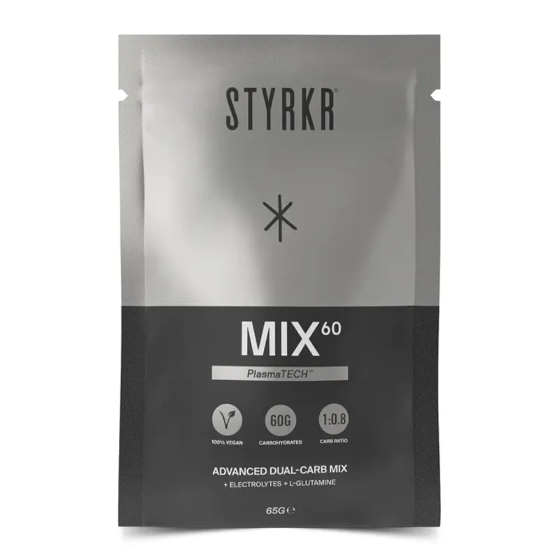 Strykr MIX60 Dual-Carb Energy Drink Mix - Single 60g Sachet
