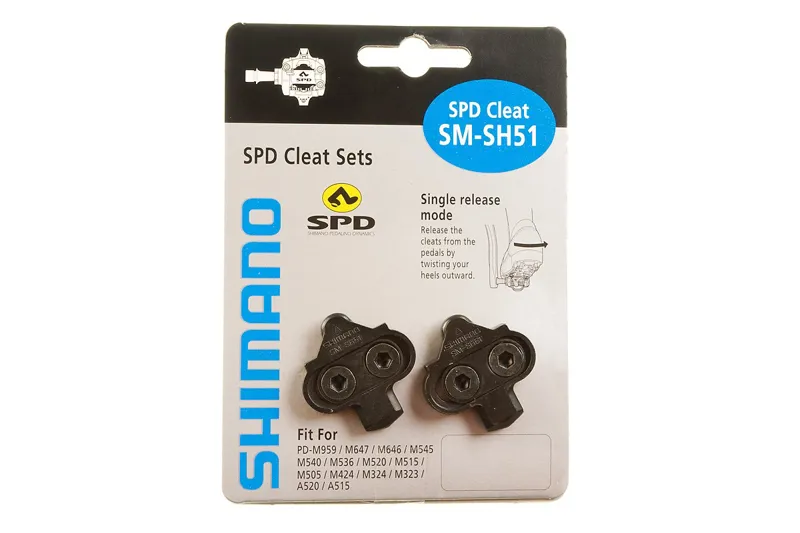 Shimano SH51MTB SPD Cleat - Black - Run and Ride
